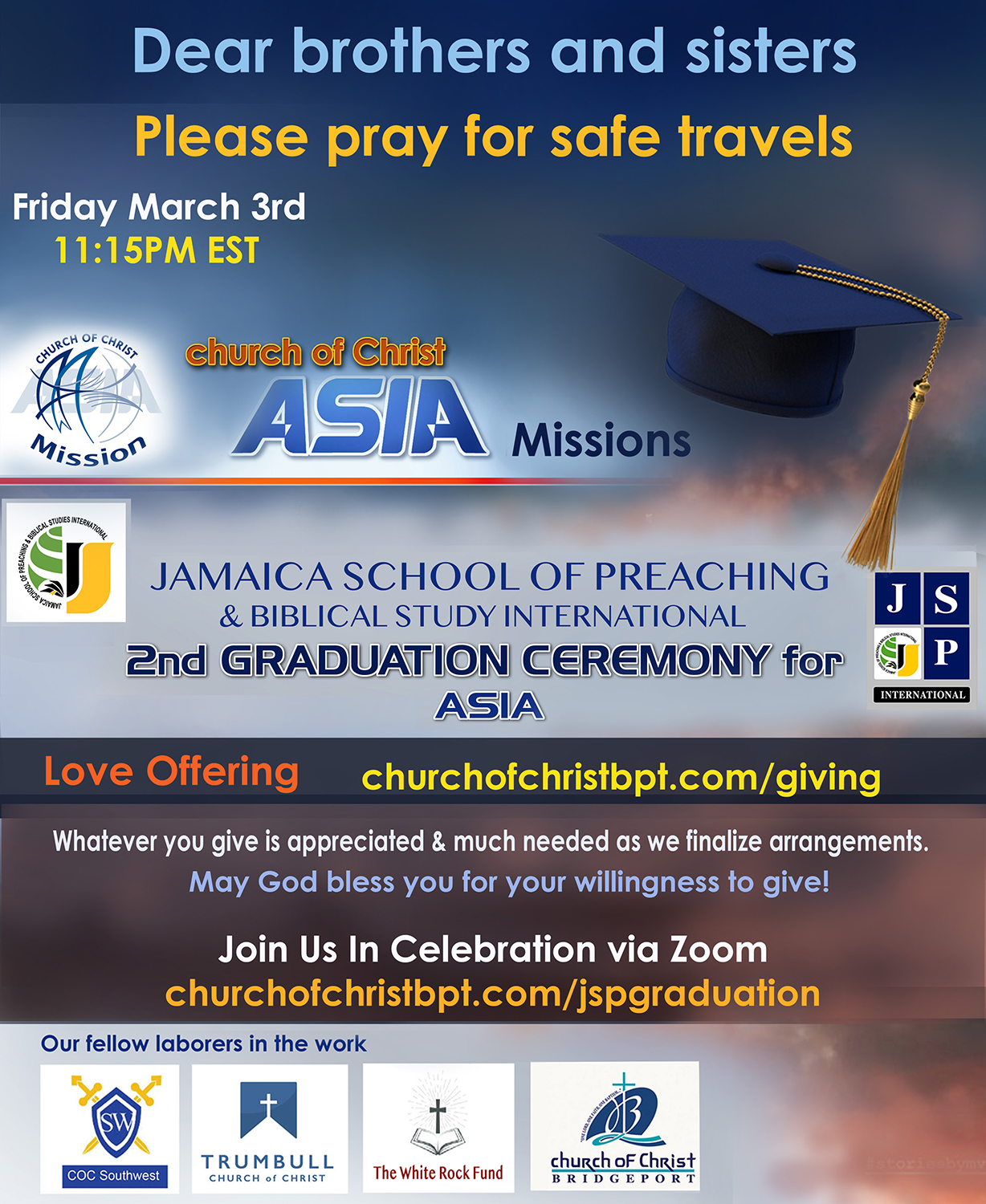 JSP Graduation 2023 - church of Christ Bridgeport